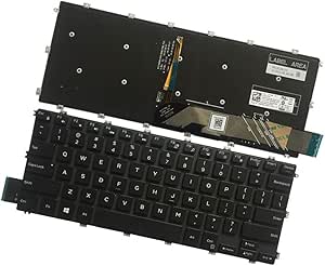 Amazon.com: Laptop Replacement Keyboard Compatible for Dell Inspiron 14-5480 5488 5485 5481 5482 ...