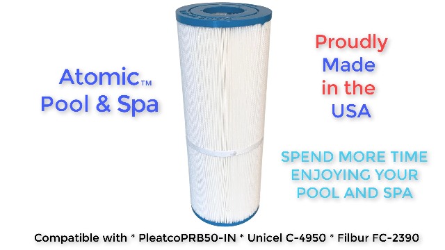 Watch Atomic Pool & Spa Compatible filter for FC-2390 Made in USA on ...