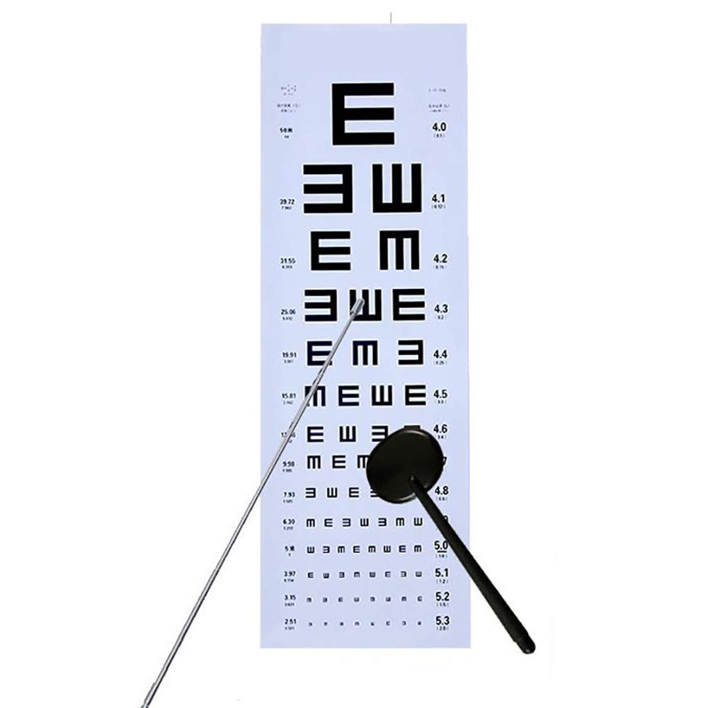 Buy E Eye Test Chart E Wide Spaced Distance Chart Standard Eye Chart Buy E Eye Test Chart E Wide Spaced Distance Chart Standard Eye Chart