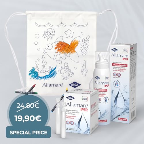 Aliamare Iper Spray E Flaconcini + Sacca Da Colorare | Soluzione ...