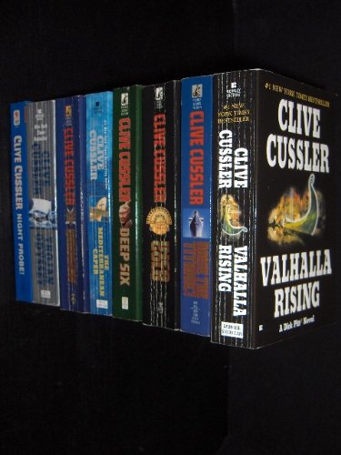 Dirk Pitt Series 8 Book Set - Clive Cussler: Night Probe!/Valhalia ...