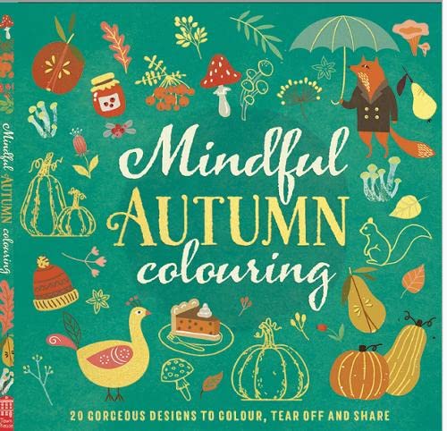 Mindful Autumn Colouring: 1 (Poster Art) : Hooper, Veneta: Amazon.in: Books