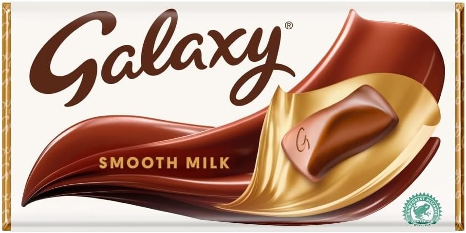 Amazon.com : Galaxy Smooth Milk Bars Original Galaxy Chocolate Bar Pack ...