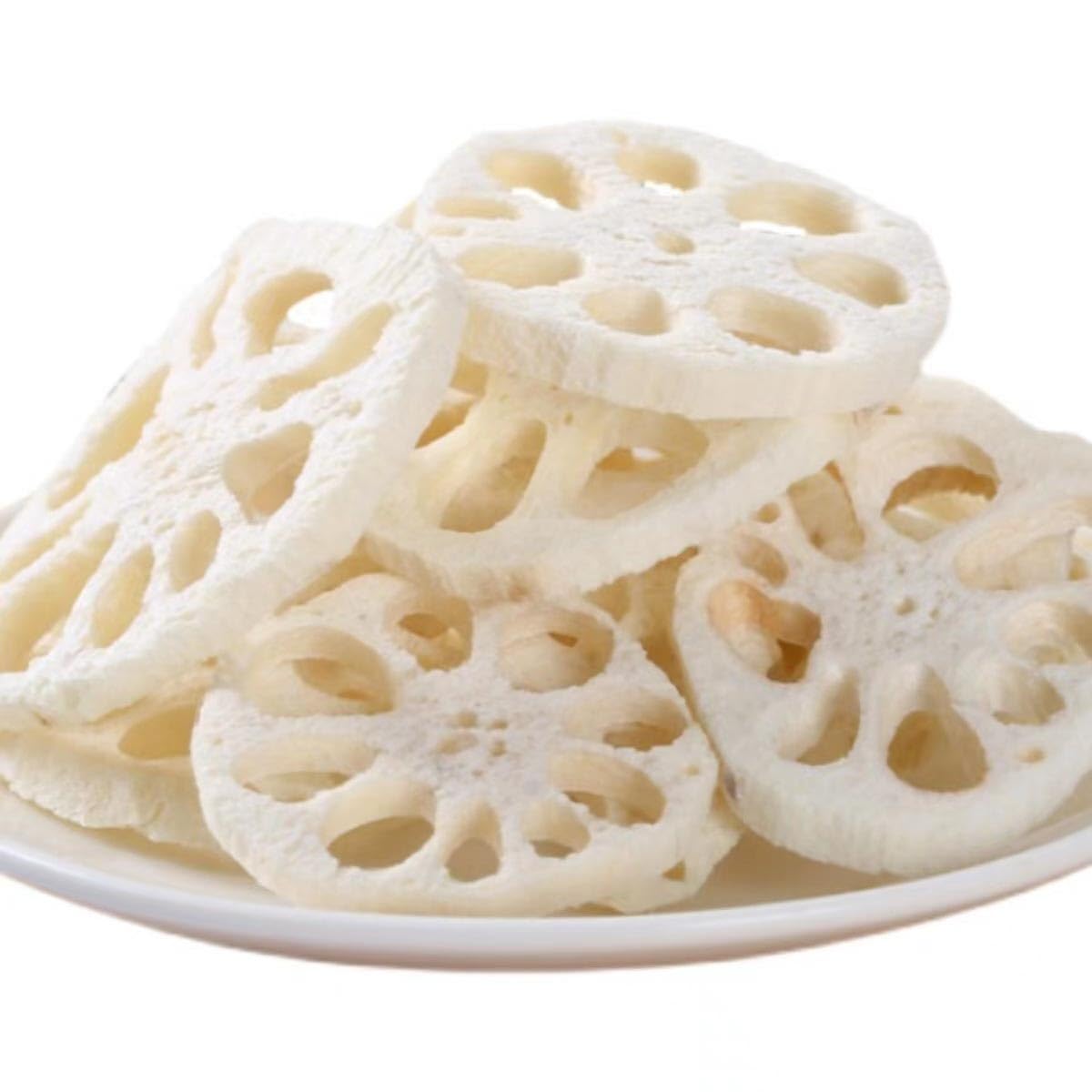 Amazon.com: Dehydrated lotus root crisp is vegetable dried non-fried ...