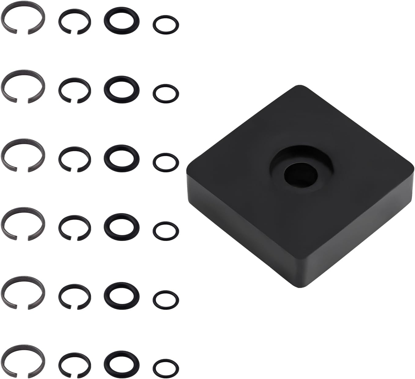 Amazon.com: 6 set 3/8" & 6 Sets 1/2" Impact Retaining Ring Clip Impact ...