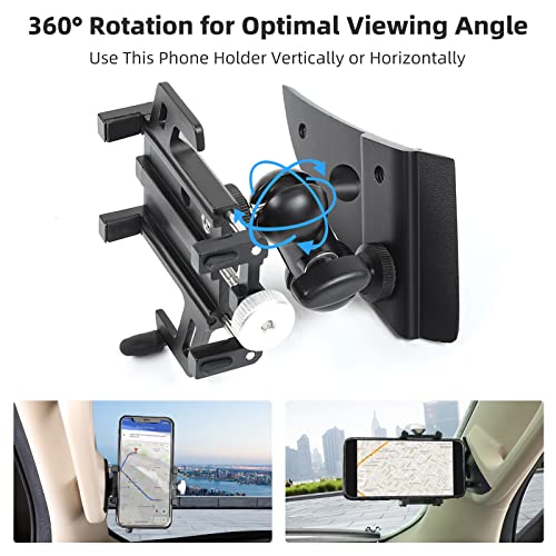 Snapklik.com : JeCar For Ram Phone Mount A-Pillar Cell Phone Holder For ...