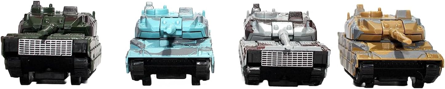 My Toy Kid Die cast Metal Set of Military Tanks with Push Back Action ...