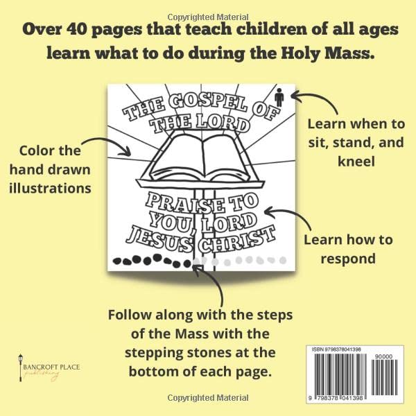 Snapklik.com : The Catholic Mass Booklet For Kids: Interactive