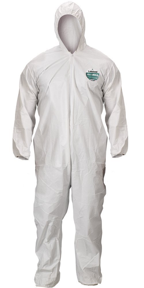 Lakeland MicroMax Microporous General Purpose Disposable Coverall with ...