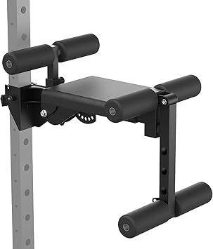 Amazon.com: MEGASTAR Rack Mounted Leg Extension, Power Rack Attachment ...