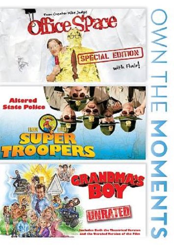 Amazon.com: OWN THE MOMENTS Comedy Triple Feature DVD OFFICE SPACE ...