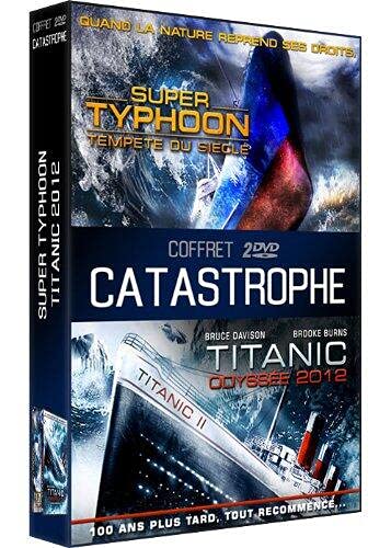 Coffret Catastrophe : Super Typhoon - Tempête du siècle + Titanic : Odyssée 2012 [Francia] [DVD ...