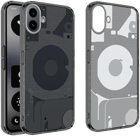 Spazy Case® CMF Phone 1 Back Cover | Transparent Crystal Clear Hard PC ...