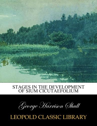 Stages in the development of Sium cicutaefolium : Shull, George ...