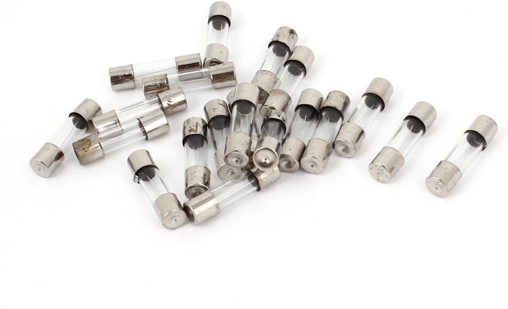 electrosmart Pack of 10 F5A 5A 250v Quick/Fast Blow 20mm x 5mm Glass ...
