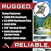 Amazon.com : Himore | Universal 2800PSI Power Pressure Washer Water ...