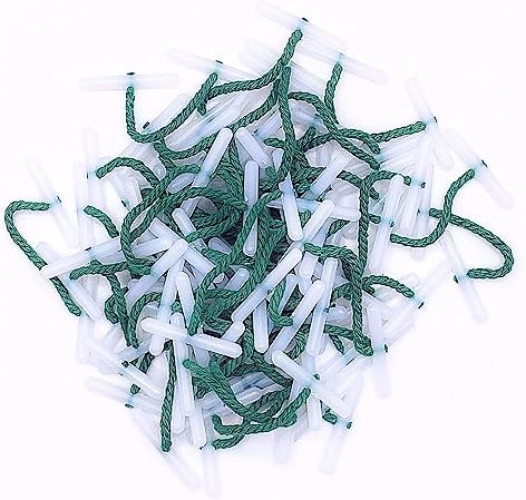 Paper Sense | 100 X 76mm Treasury Tags | Green String Tag | Plastic ...