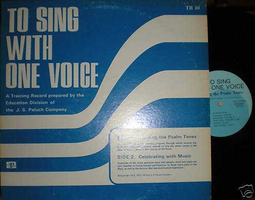 Learning the Psalm Tones, Celebrating with Music - To Sing With One ...