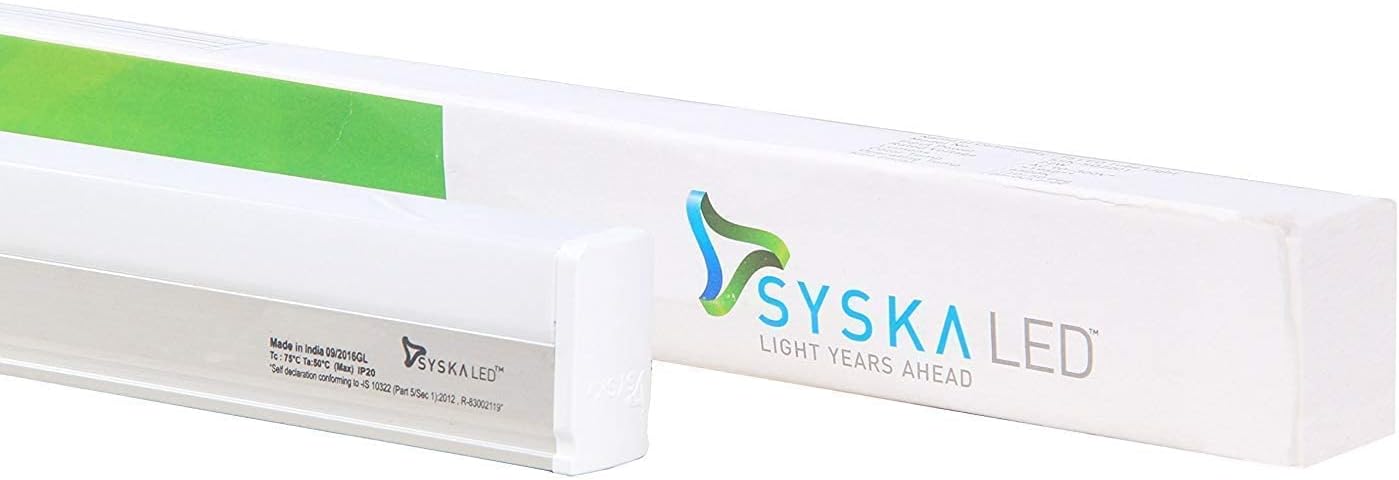 Syska T5 18-Watt LED Tubelight (Pack of 2, Cool White) : Amazon.in ...