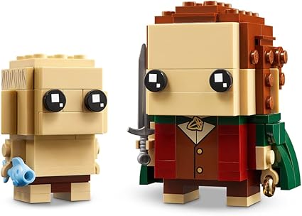 LEGO BrickHeadz 40630 Frodo & Gollum : Amazon.co.uk: Toys & Games