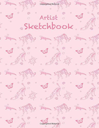Artist Sketchbook: Pink Animals (Artist Sketchbooks): Art Class With S ...