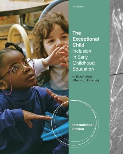 Buy EXCEPTIONAL CHILD INCLUSION IN EARLY CHILDHOOD EDUCATION,7ED Book ...