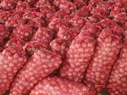 Dhenush Brand Modern Big Onion Empty Bags, 50Kg Capacity, Set Of 5, 20 ...