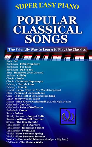Amazon.com: Super Easy Piano Popular Classical Songs: The friendly way ...