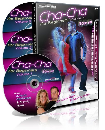Amazon.com: Cha-Cha for Beginners 3 DVD Set (Kristin Ham) : Kristin Ham ...
