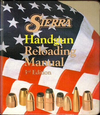 Sierra Bullets 1st edit/1 print Sierra Handgun Reloading manual 1989 ...