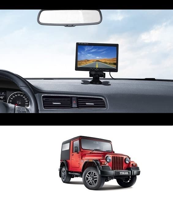 M A H I N D R A Thar Car 7 Inch Dashboard TFT LED Screen Display with ...