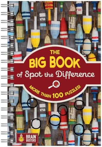 Amazon.com: The Big Book Of Spot the Difference: 100+ Picture Puzzles ...