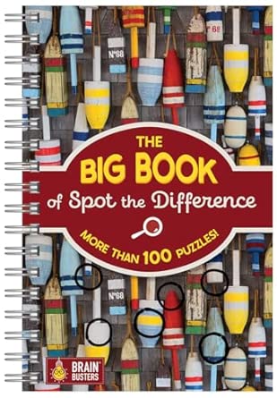 Amazon.com: The Big Book Of Spot the Difference: 100+ Picture Puzzles ...