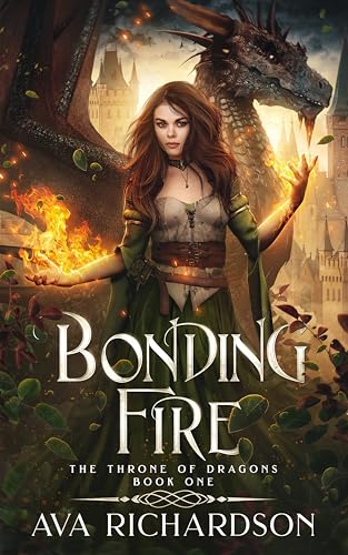 Amazon.com: Bonding Fire: A Clean YA Dragon Shifter Romantic Fantasy ...