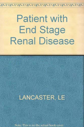Amazon | Patient with End Stage Renal Disease | Lancaster, Larry E ...