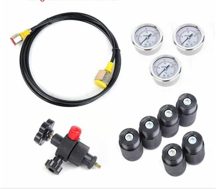 Amazon.com: Hydraulic Accumulator Nitrogen Charging System, Nitrogen ...