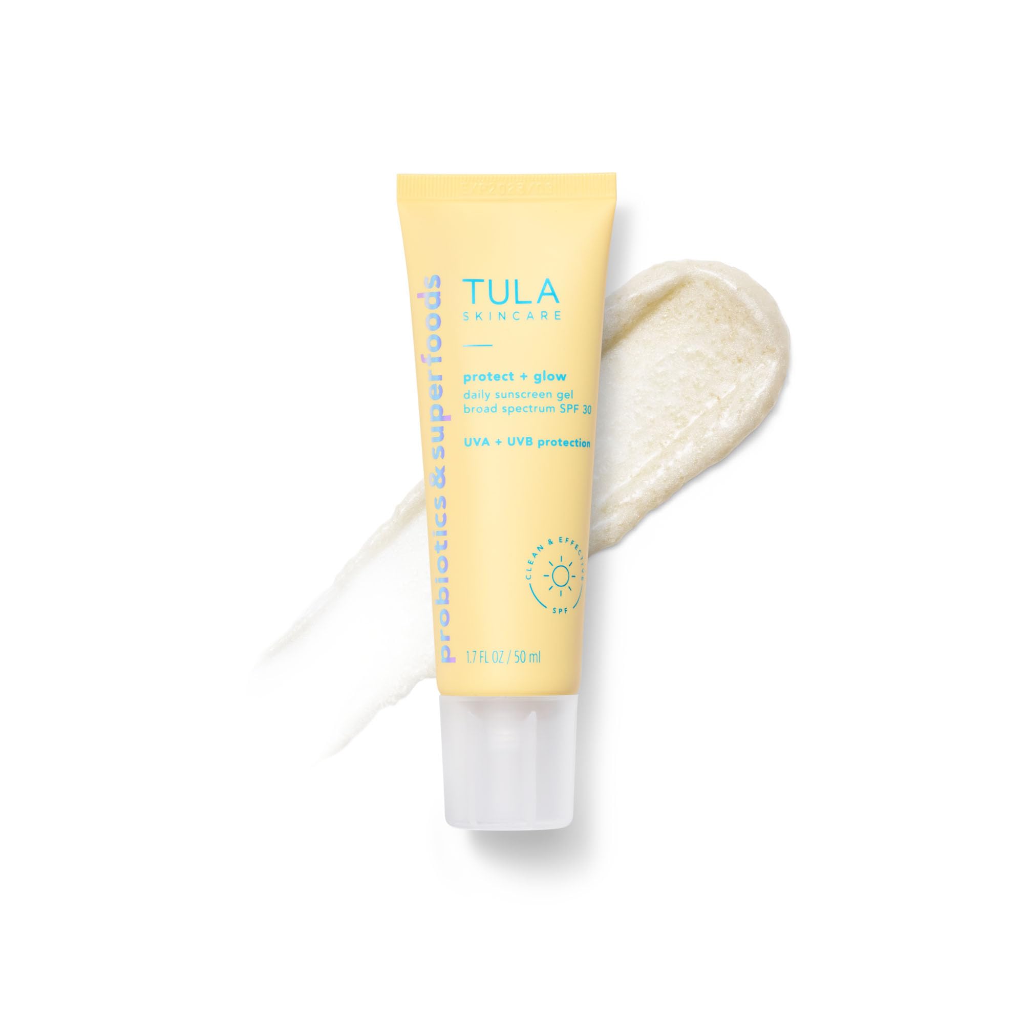 Amazon.com: TULA Daily SPF 30 Sunscreen Gel - Broad Spectrum, Non ...