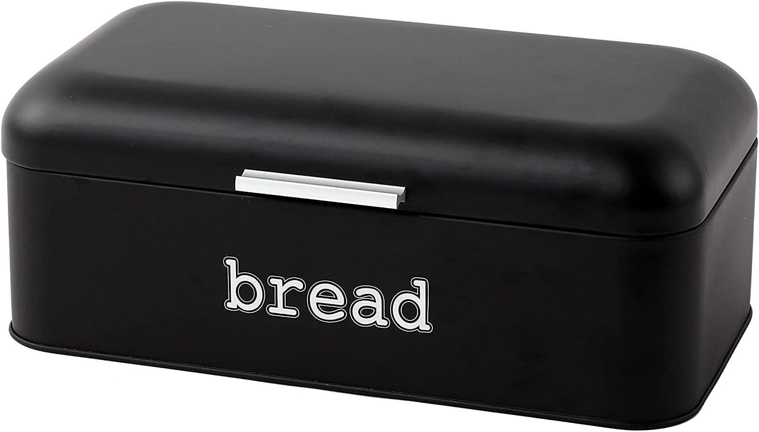 Amazon.com: Black Bread Box for Kitchen Countertop - Large Capacity ...