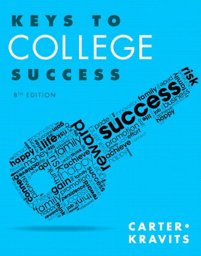 Keys to College Success + Mystudentsuccesslab With Pearson Etext Access ...