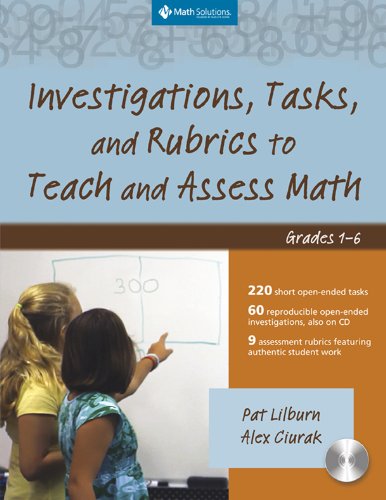 Amazon.com: Investigations, Tasks, and Rubrics to Teach and Assess Math ...