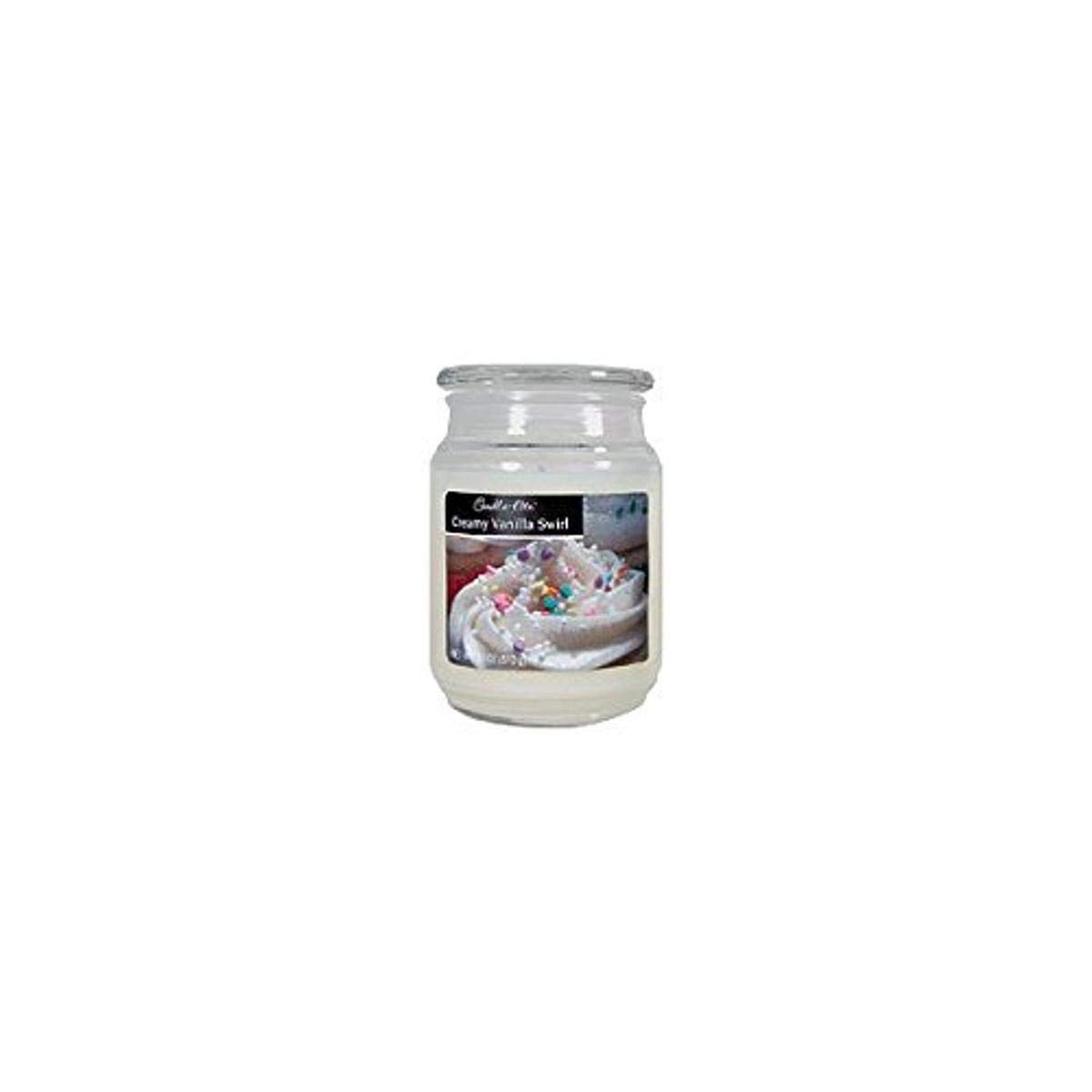 Amazon.com: Candle-LITE Company 3297553 Creamy Vanilla Swirl Candle, 18 ...