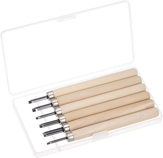 Amazon.com: uxcell 12pcs Wood Carving Knife Tools Chisels Set, 55 ...