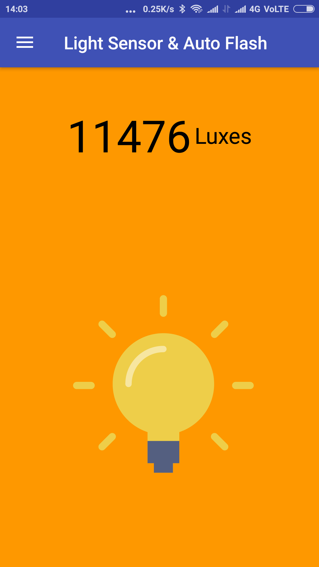 Light Sensor And Automatic Flash Light - App on Amazon Appstore