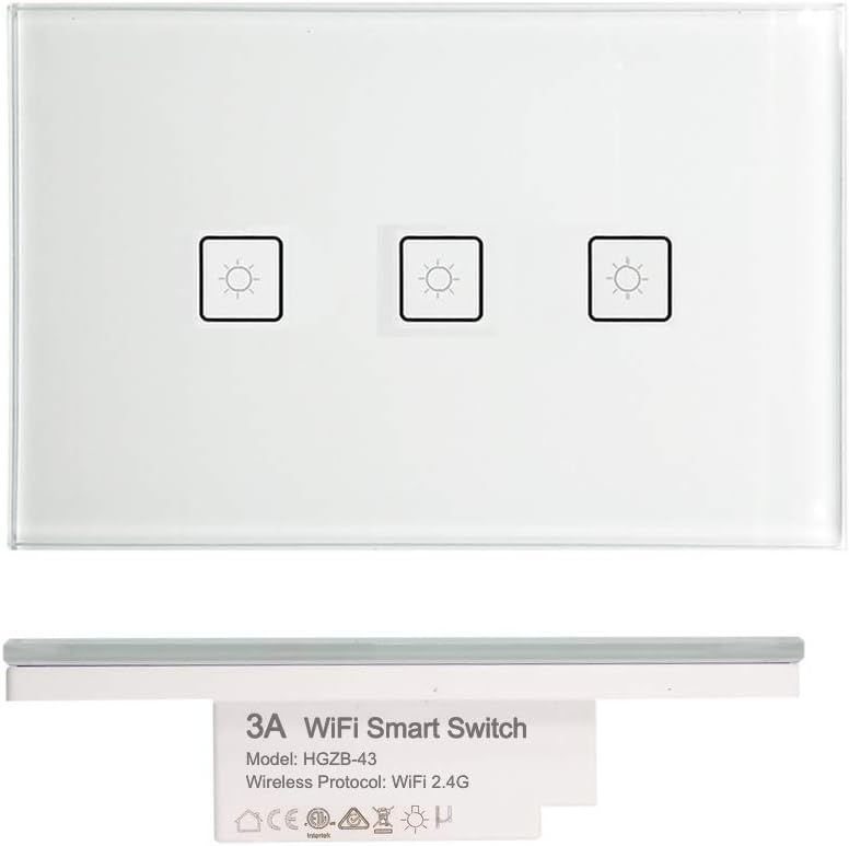 3A WiFi Smart Light Switch, Dimmer, Fan Light Switch Power Point GPO ...