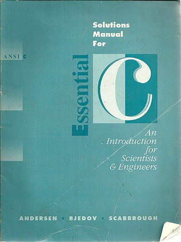 Amazon.com: Solutions Manual for Essential C: An Introduction for ...