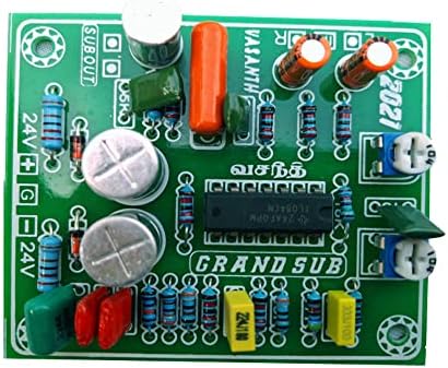SRK SOUNDS/Sub Pre-Amplifier and Active Subwoofer Amplifier Board Kit ...