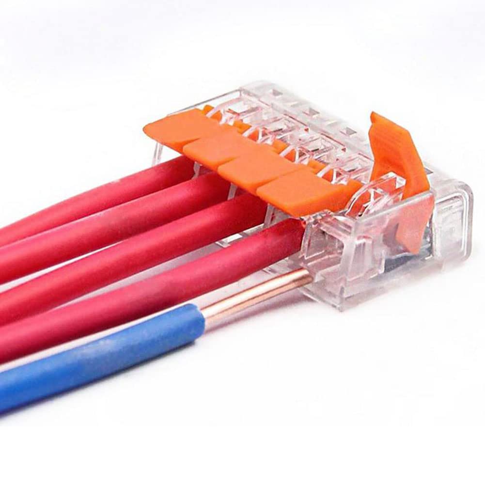 Bloques De Conectores Elu00e9ctricos, 6 Piezas Cable De Terminal De ...