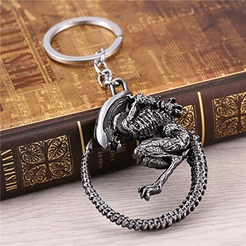 Amazon.com: Alien Movie Inspired - Alien Key-chain (Silver Color ...