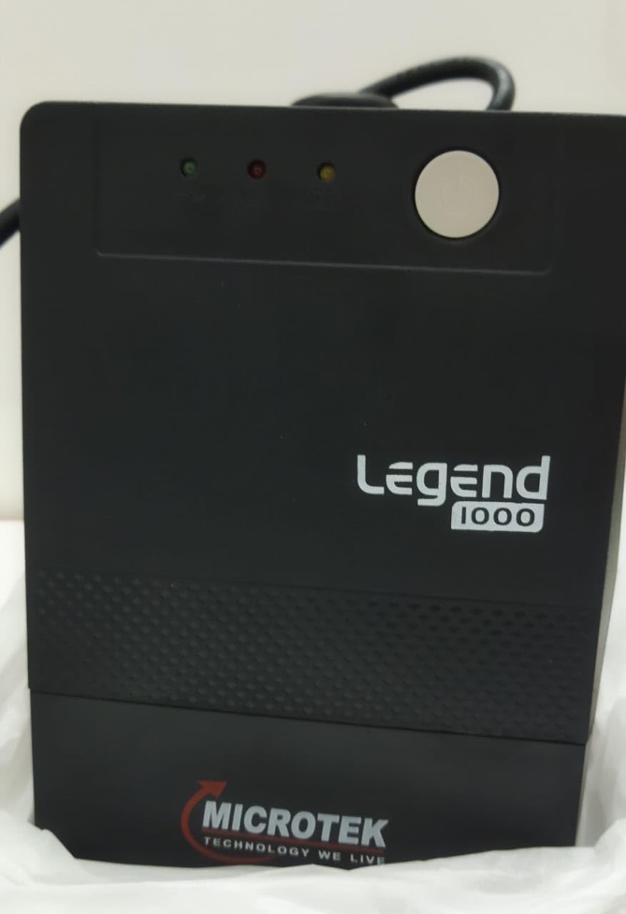 Microtek Legend 1000 Line Interactive UPS 1000VA/600W, Micro Processor ...