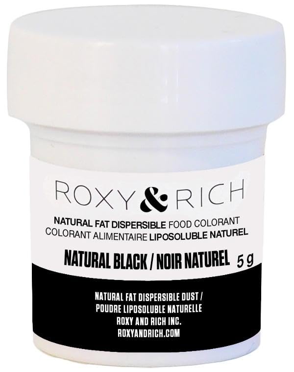 Amazon.com : Roxy & Rich Natural Fat Dispersible Powder Food Color, 5 ...